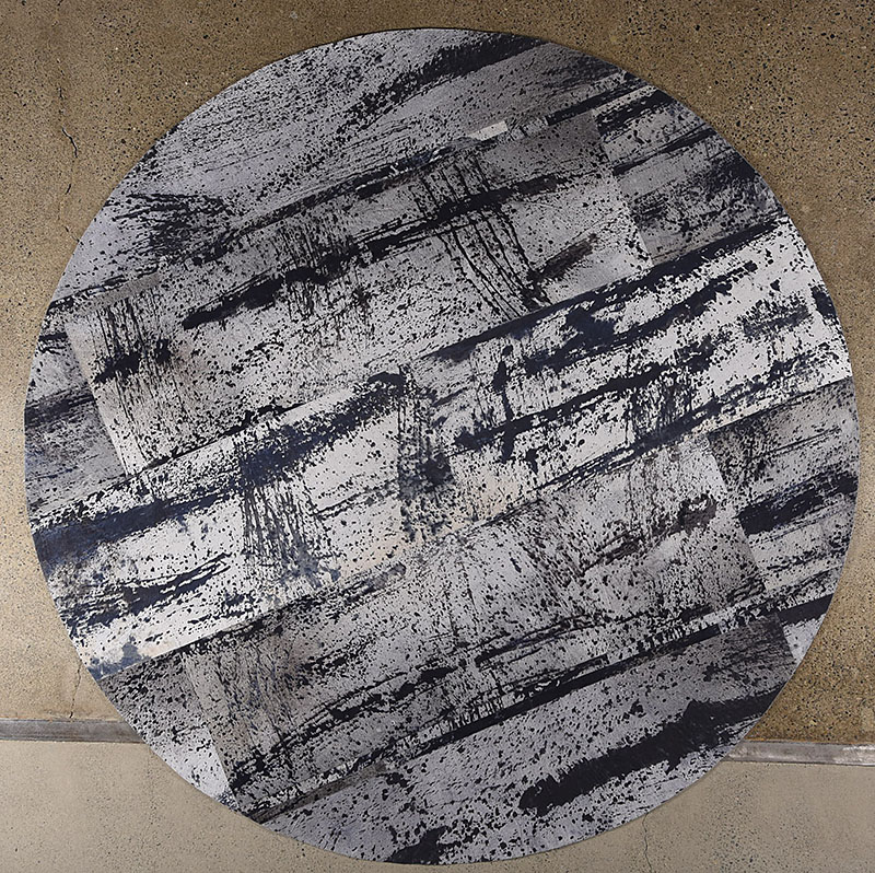 acid_splat_devore_milk_navy_8x8_web | Salari Fine Carpet Collections